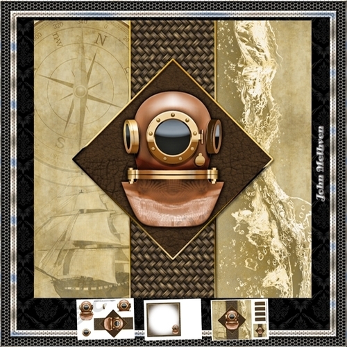 Deep Sea Diver Mini Kit - CUP713519_1884 | Craftsuprint