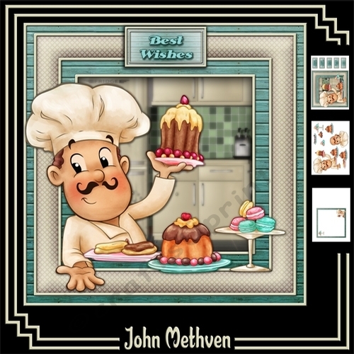 Sweet Tooth 8x8 Mini Kit - CUP856017_1884 | Craftsuprint