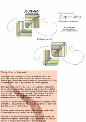 Upbraided - CUP10649_126 | Craftsuprint