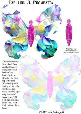 Papillon 3, Poompatta - CUP310030_126 | Craftsuprint