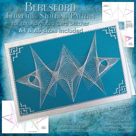 Beresford Geometric Stitching Patterns, A4 & A5 - CUP496121_126 ...