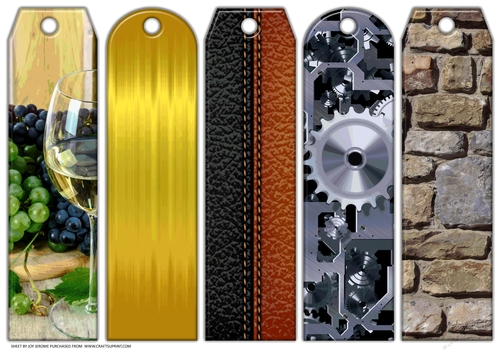 JJ ASSORTED BOOKMARKS FOR HIM 3 - CUP786291_3406 | Craftsuprint