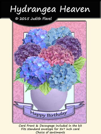 Hydrangea Heaven Mini Kit - CUP601289_2 | Craftsuprint