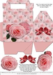 Gable-top Box - Pink Roses 3 - Photo by Alyssuzi Creative Cards by Suzi ...
