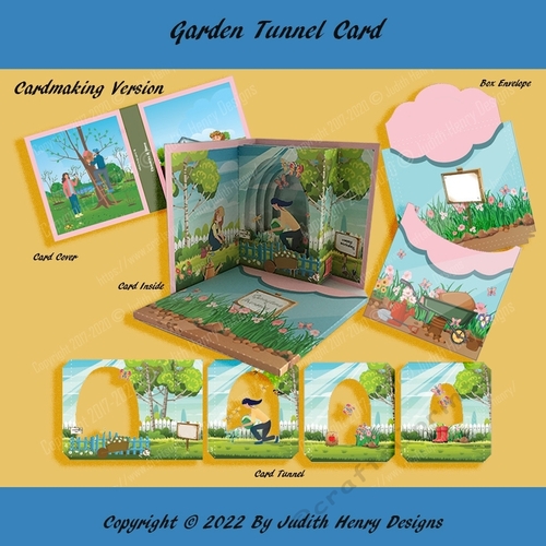 Garden Tunnel Card - CUP1156832_2228 | Craftsuprint