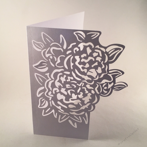 Peony - Over The Edge Flowers - CUP715716_2228 | Craftsuprint