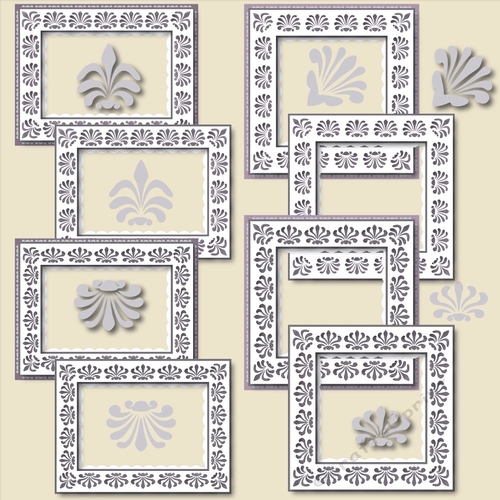 Scrapbook Frame Set 01 - CUP719963_2228 | Craftsuprint