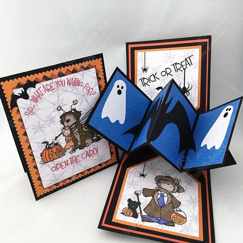 Halloween Surprise Twist Pop Up Card - CUP823647_2228 | Craftsuprint