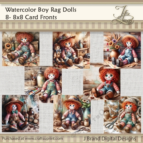 Boy Rag Doll - CUP1363692_95270 | Craftsuprint