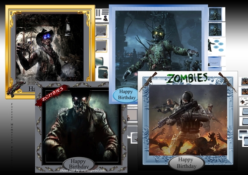 COD Zombies 1-4 - CUP1045146_48450 | Craftsuprint