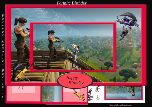 Fortnite Birthday - CUP958703_48450 | Craftsuprint