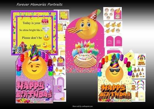 Emoji Bumper 1-4 - CUP982470_48450 | Craftsuprint