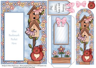 Sing Spring - Bookmark Pocket Card - CUP219178_499 | Craftsuprint