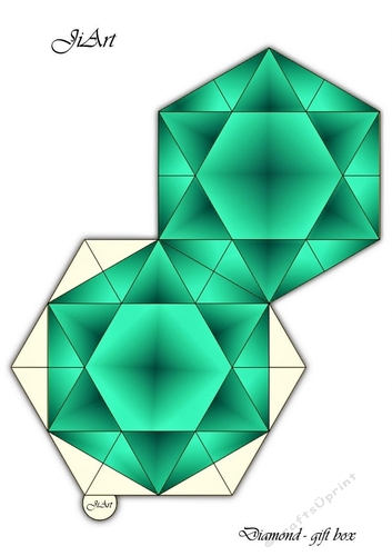 Diamond - gift box - CUP1061413_97988 | Craftsuprint
