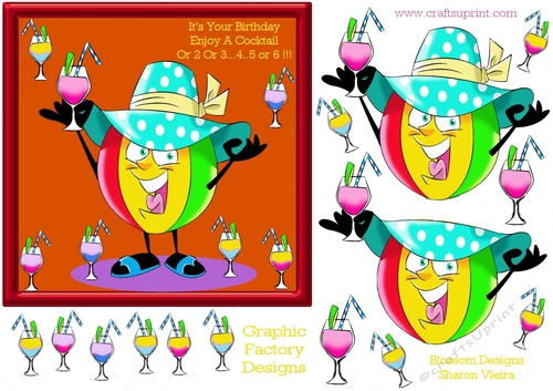 Funny Birthday design - CUP1067863_2606 | Craftsuprint