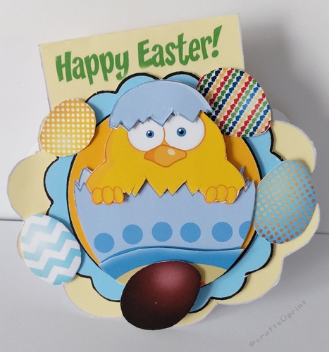 Cute Little Easter rocker kit - CUP1102204_2606 | Craftsuprint