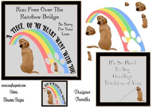 rainbow bridge Labrador - CUP1134686_2606 | Craftsuprint