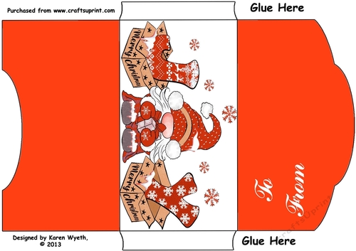 Christmas money wallet 9 - CUP1188068_2606 | Craftsuprint