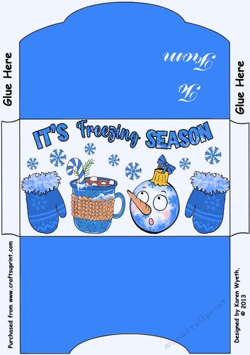 Christmas money wallet 11 - CUP1188071_2606 | Craftsuprint