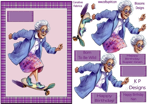 A Funny ladies card - CUP1224808_2606 | Craftsuprint