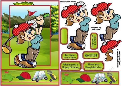 Tee time is me time - CUP1027438_653 | Craftsuprint