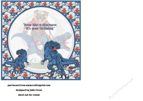 Pugasaurus insert - CUP1031778_653 | Craftsuprint