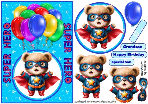 Superted - CUP1213396_653 | Craftsuprint