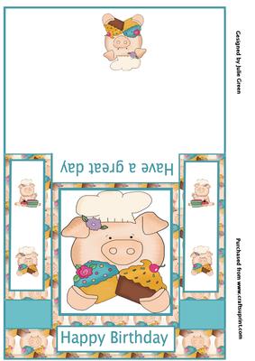 Greedy Pig - CUP139956_653 | Craftsuprint