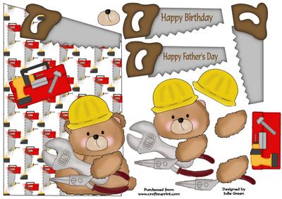 Tool Bear - CUP322352_653 | Craftsuprint