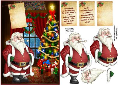 Santas Job Well Done - CUP454600_653 | Craftsuprint