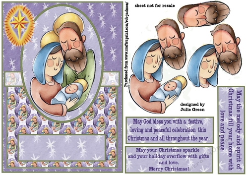 Nativity A5 - CUP837001_653 | Craftsuprint
