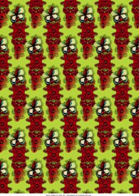 Butterfly Roses Bright Backing Paper - CUP200840_1031 | Craftsuprint