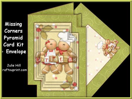 Missing Corners Christmas Gingerbread Pyramid Kit - CUP244155_1031 ...
