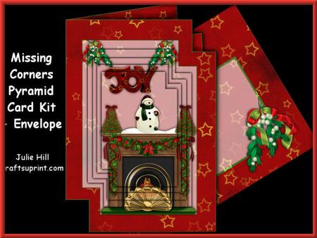Missing Corners Christmas Joy Fireplace Pyramid Kit - CUP244165_1031 ...