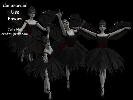 Bat Dance Ballerina - CUP253193_1031 | Craftsuprint