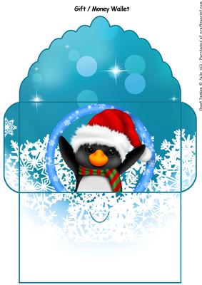 Penguin Money Wallet - CUP569426_1031 | Craftsuprint