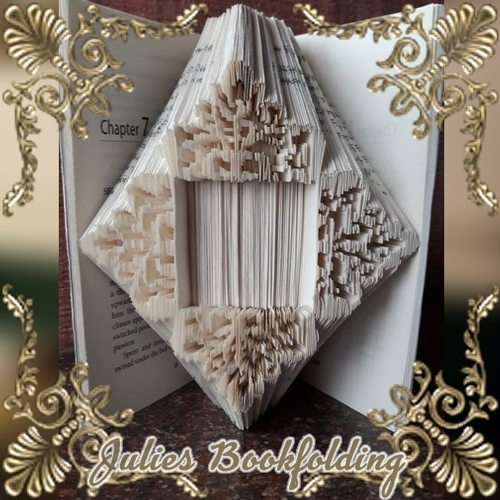 Frame 2 square book folding pattern - CUP793235_1031 | Craftsuprint