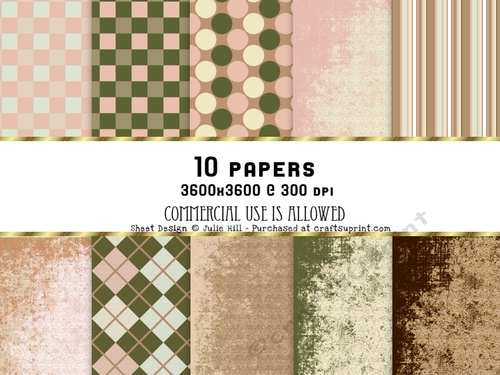 Background Paper pack 10 designer resource - CUP980663_1031 | Craftsuprint