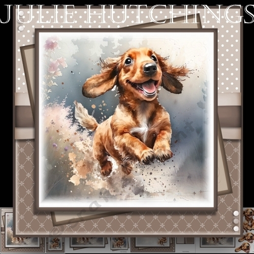 Hap Hap Happy Dog! - CUP1205010_1483 | Craftsuprint