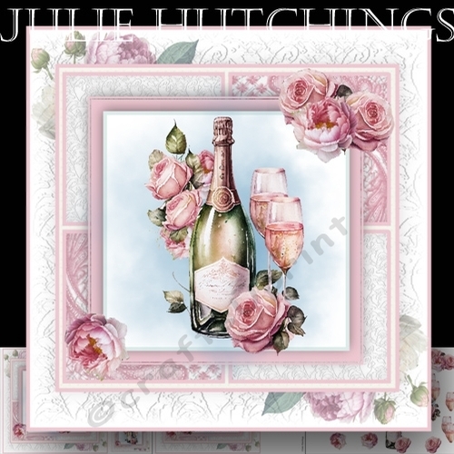 Pink Champagne Celebration - CUP1209635_1483 | Craftsuprint
