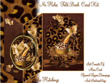 Gorgeous Leopard Print No Hole Cut and Fold Card - CUP379778_1483 ...