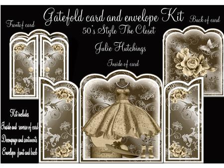 50's Style the Closet Card Kit with Decoupage and Envelope - CUP417757 ...