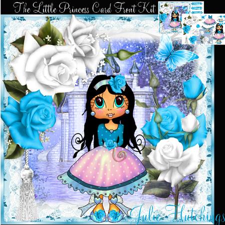 Beautiful the Little Princess Card Front Kit - CUP531853_1483 ...