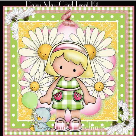 Cute Daisy May Card Front Kit - CUP596573_1483 | Craftsuprint