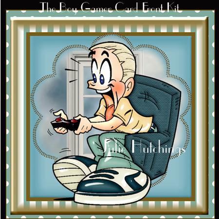 The Gamer Card Front Kit - CUP606432_1483 | Craftsuprint