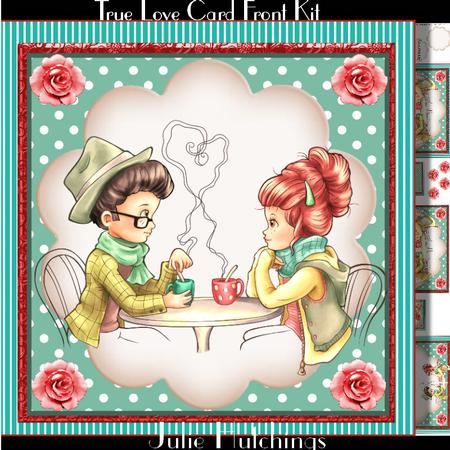 True Love Card Front Kit - CUP666209_1483 | Craftsuprint