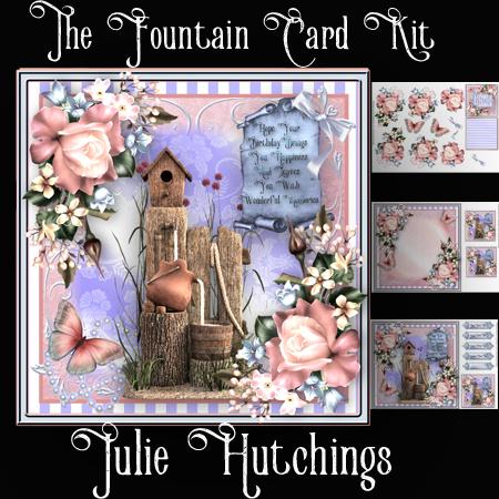 The Fountain Card Front Kit - CUP679385_1483 | Craftsuprint