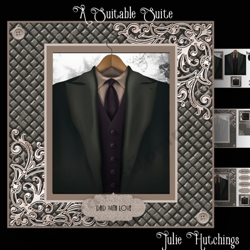 A Suitable Suit Card Front Kit - CUP839703_1483 | Craftsuprint