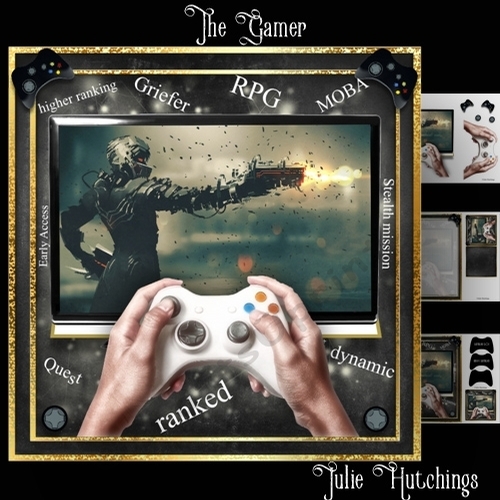 The Gamer Card Front Kit - CUP841801_1483 | Craftsuprint