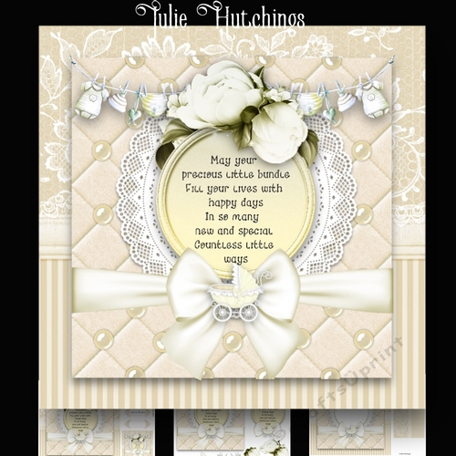 New Baby Verse Card Kit - CUP930576_1483 | Craftsuprint